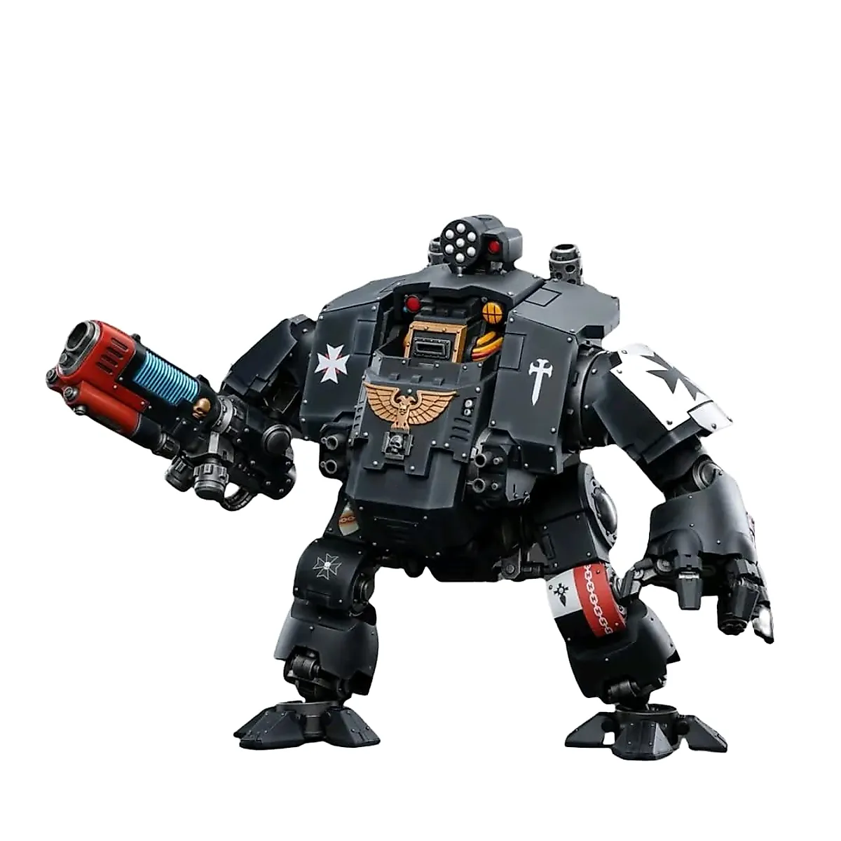 JOYTOY Warhammer 40,0001/18 11-Inch Black Templars Redemptor Dreadnought Mecha