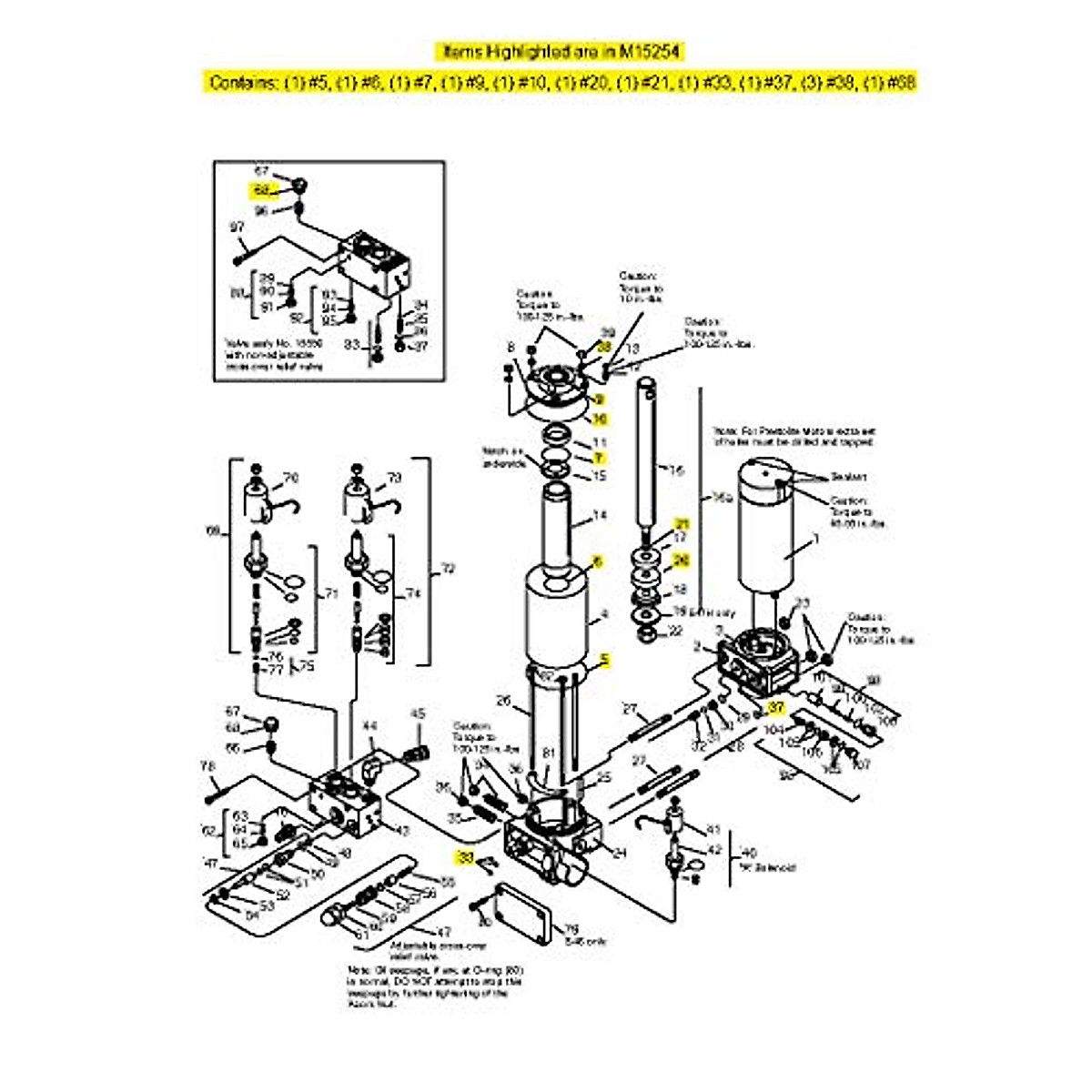 Professional Parts Warehouse Aftermarket 15254 Meyer Basic Seal Kit fits E46, E47, E58H, Pump Units