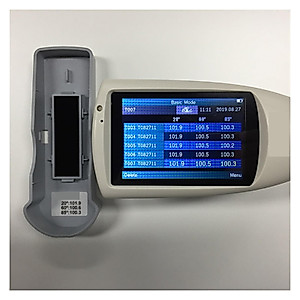 Tint Meter, Three Angle Gloss Meter for Paint Glossmeter NHG268 Precise with Touch Screen,Color Sensor