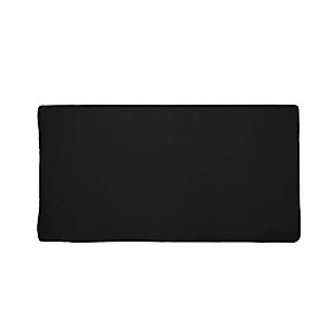 Betty Dain Stretch Jersey Universal Baby Infant Changing Pad Cover, 100% Cotton, Deep Corner Pockets Fit Changing Pads Snugly, Machine Washable, Tumble Dry Low, Black