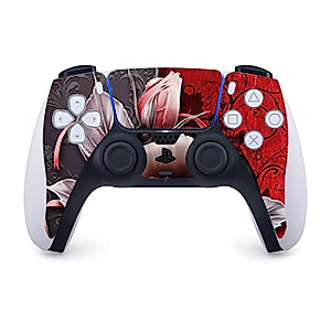 ITS A Skin Skins Compatible with Sony Playstation 5 Console Disc Edition - Protective Decal Overlay Stickers wrap Cover - Beautful Rose Design