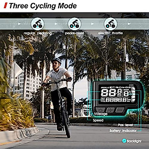 Hiland ROCKSHARK 20 inch Folding Electric Bike for Adults Teens with 250W Motor 20Max MPH, 36V 7.8AH Removable Battery&Shimano 7-Speed Electric Bicycles,Urban Ebike for Men Women White