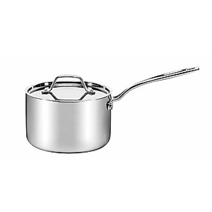 Cuisinart Custom Clad 5-Ply Stainless Cookware 3 Qt. Saucepan w/Cover, CC5193-18