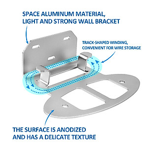 PETIMETI Wall Mount for Netgbear Orbi WiFi 6 Router with Sturdy Metal Stand Compatible Orbi WiFi 6 Router RBK753 RBK852 RBK853 RBS750 RBK752 RBK850 RBS750 RBS751(1 Pack)