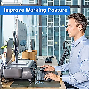 FLEXISPOT H13 HEPA Air Purifier for Office, Personal Air Purifier, True HEPA Air Purifiers (Black)