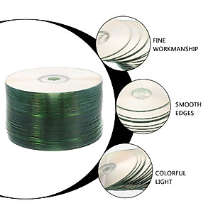 50pcs Hand Decorated Discs Decorative DIY Discs Bird Cd Discs DIY Cd Discs Adornment DIY Discarded Cd Discs Handmade Cd Discs Cd Discs for Home Shop Home DIY Discs