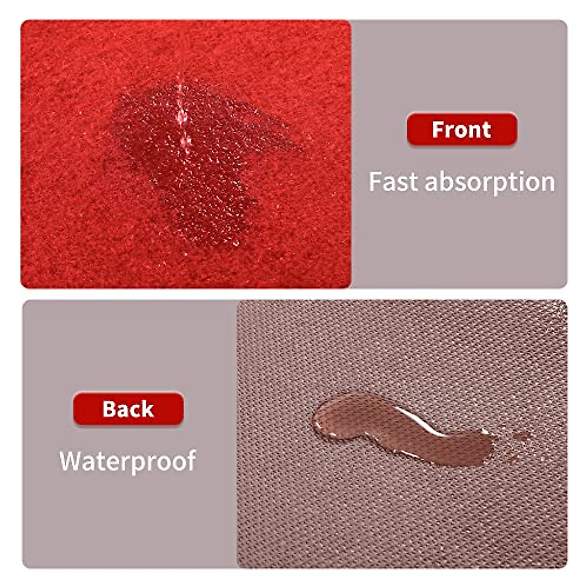 HOMBYS Extra Thick Red Carpet Runner for Events, 2x15 Feet Not Slip Red Aisle Runway Rug for Party Wedding & Special Events Decorations