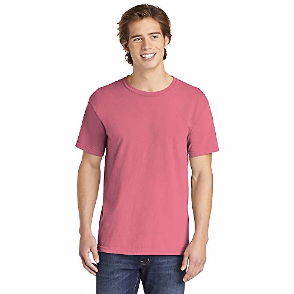 Comfort Colors Adult Short Sleeve Tee, Style 1717, Crunchberry, Large
