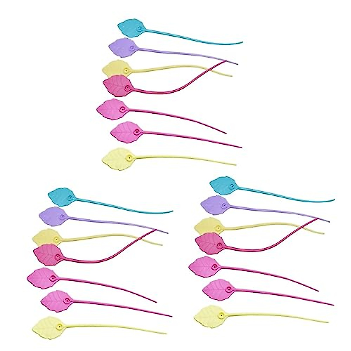 Cable Straps 90 Pcs Packaging Silicone Zip Ties s Cable Ties Silicone Ties Silicone Cord Keeper Food Sealing Tie Food Sealing Clip Food Bag Tie Sealing Tape Kink Bag