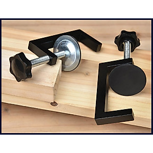 4 Pcs Patio Furniture Clips, Sectional Connector, Adjustable Outdoor Funiture Clamps, Patio Wicker Furniture Fasteners Clips, Black