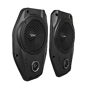 DS18 JL-SB6 Sound Bar Enclosure Upgrade with 6.5" Neodymium Mid-Range and Tweeter Compatible with Jeep Wrangler JL/JLU | Gladiator JT Models 2018-2023 Left and Right Speakers (Pair)