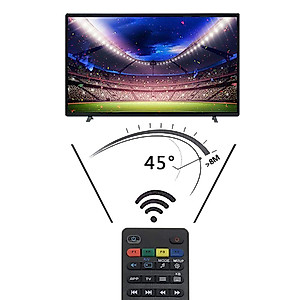 Replacement IPTV Remote Control MAG255 for MAG Box Remote Control IPTV Set-Top Box OTT TV Box MAG250 MAG254 MAG255 MAG256 MAG257 MAG260 MAG275 MAG322 MAG349 -The Instructions are on The Back