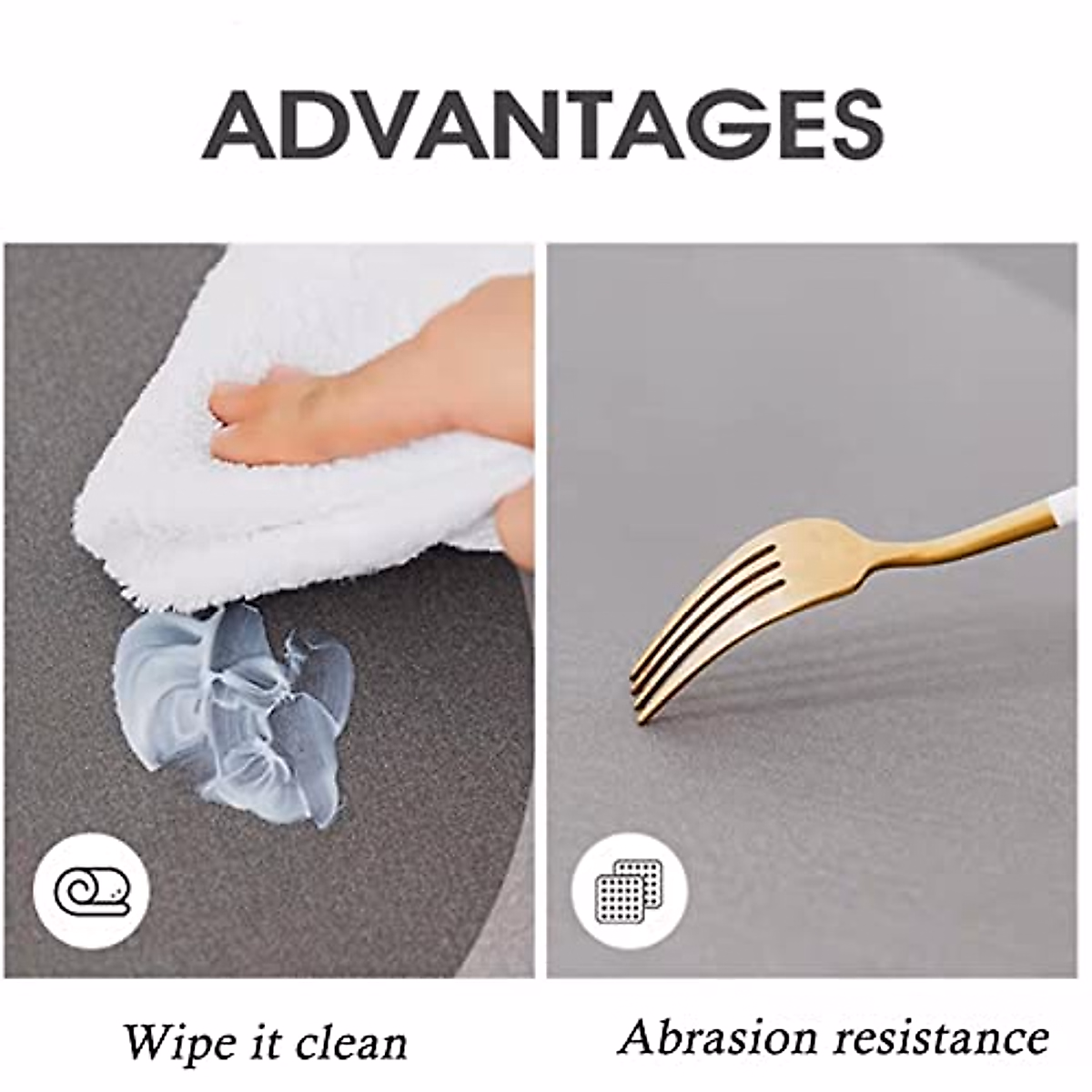 LYZOLICS 3D Visual Print Rug Non Slip Bath Mats Double Sided Anti-slip Kitchen Floor Mats Memory Foam Kitchen Mat Sponge Foam Soft for Bathroom (15×24, Tulip)