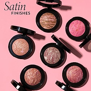 LAURA GELLER NEW YORK Dermatologist Approved - Baked Blush-n-Brighten Marbleized Blush- Sunswept Creamy Lightweight Satin Finish