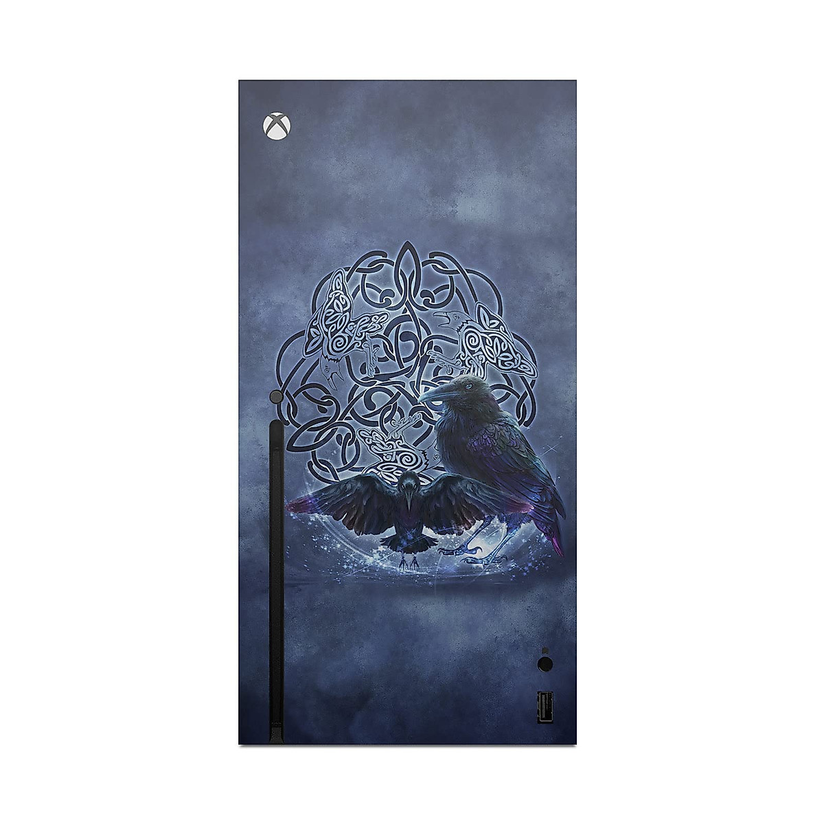 Head Case Designs Officially Licensed Brigid Ashwood Raven Art Mix Vinyl Sticker Gaming Skin Decal Cover Compatible with Xbox Series X Console and Controller Bundle