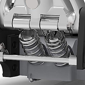 Torin TAM820010L Hydraulic Low Profile Aluminum Racing Floor Jack with Dual Piston Quick Lift Pump, 2 Ton (4,000 lb) Capacity, Black