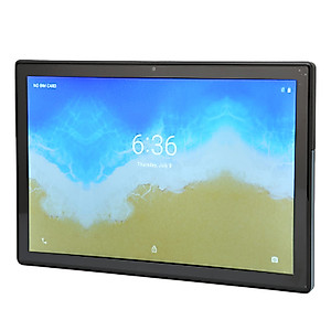 HD Tablet, Tablet PC 4G RAM 128G ROM WiFi 5G Dual Band Home for Gaming (US Plug)