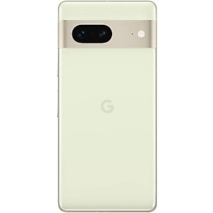 Google Pixel 7 5G 128GB 8GB RAM 24-Hour Battery Factory Unlocked for GSM Carriers Global Version - Lemongrass (Renewed)
