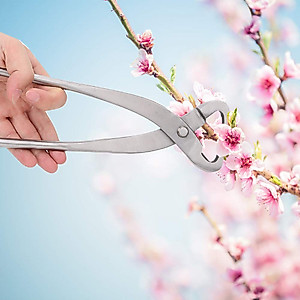 Omabeta 27cm Stainless Steel Trunk Splitter Bonsai Tools Professional Garden Branch Cutter Beginner Bonsai Tools Trunk Splitter Scissors Garden Pruning Equipment