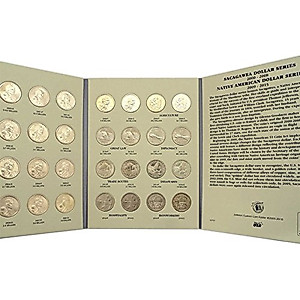 2000 P, D - 2022 P, D 46 Coin Sacagawea Dollar Set in Littleton Folder Dollar US Mint Uncirculated