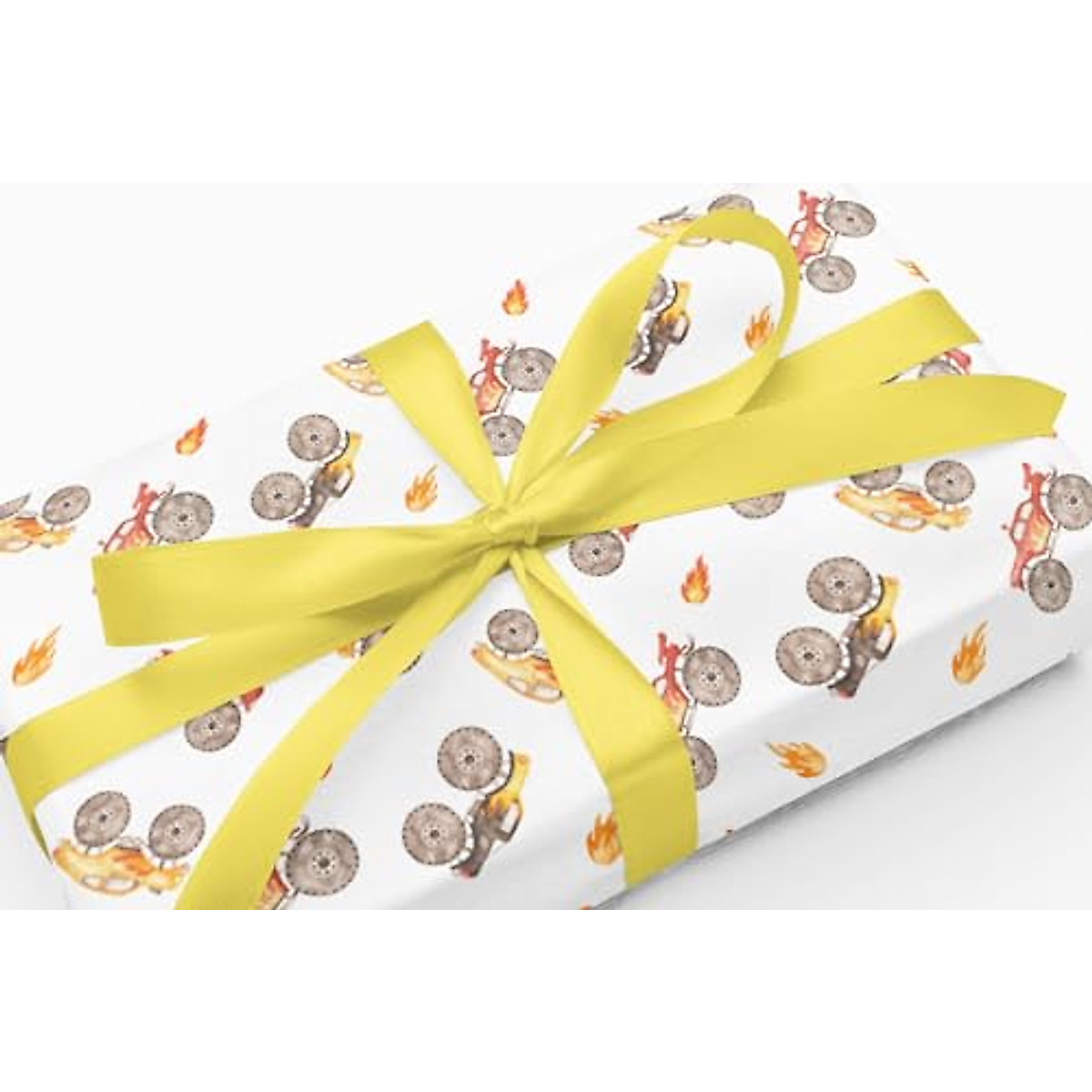 Monster Truck Wrapping Paper Sheets Kids Boy Birthday Party Gift Wrap