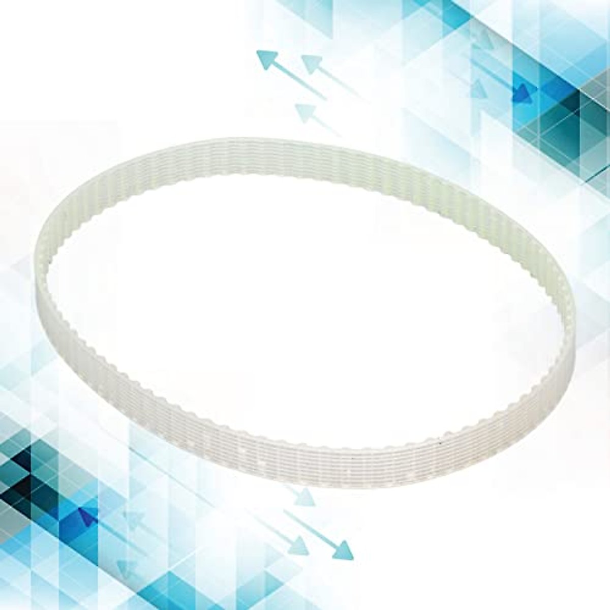Mini Lathe Belt Replacement Parts,90 Teeth Mini Lathe Belt Replacement Transparent Timing Drive Geared Belt for 0618 0618‑3B, Mini Lathe Belt Replacement Parts Mini Lathe Belt Lathe Drive Belt T