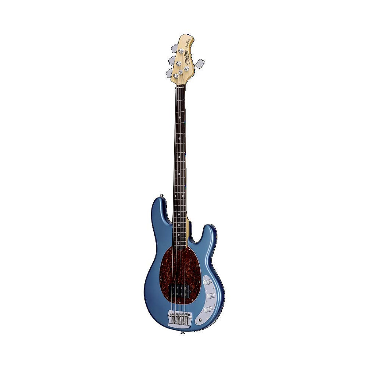 Sterling By MusicMan 4 String Bass Guitar, Right, Toluca Lake Blue (RAY24CA-TLB-R1)