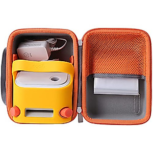 co2CREA Hard Case Replacement for Yoto Player Kids Audio Music Player Children Speaker Plays Audiobook Cards Radio and Card Case Hold up to 36 Yoto Cards