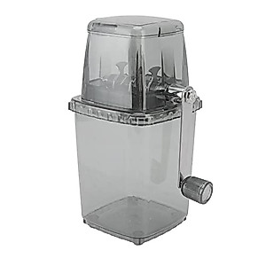 PENO Ice Crusher Commercial Small Manual ice Crusher for Snow Cone Grey