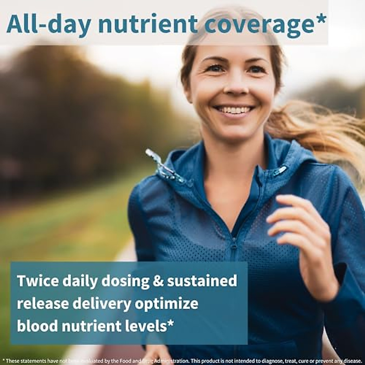 Advanced Women's Multivitamin, Methylated Folate for MTHFR, Clean Label & Vegan, with Iron, Non-GMO, Sustained Release, 60 Tablets, by Igennus