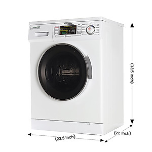 Equator Version 2 Pro 24" Compact Combo Washer Dryer Vented/Ventless 1200 RPM