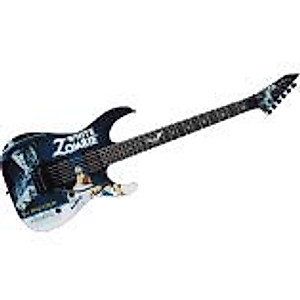 ESP LTD KH-WZ Signature Series Kirk Hammett White Zombie Electric Guitar with Case