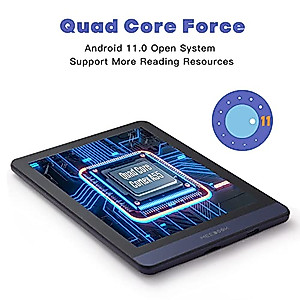 Meebook E-Reader M6 | 6' Eink Carta Screen 300PPI | Adjustable Smart Light | Android 11 | Ouad Core Processor | Audio Books|Support Google Play Store | 3GB+32GB Storage | Micro-SD Slot | Purple