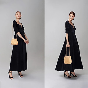 JIAN YA NA Full Rhinestones Bucket Bag for Women Fashion Shoulder Bag Purses Crossbody Bags with Long Chain Evening Bag for Wedding Party