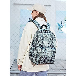 Rcuyyl Teens Bookbag Schoolbag 3pcs Set Backpack 3pcs Set Cute Kawaii Rucksack for School Bag Cute Aesthetic Backpack Travel Rucksack School Bag (Black)