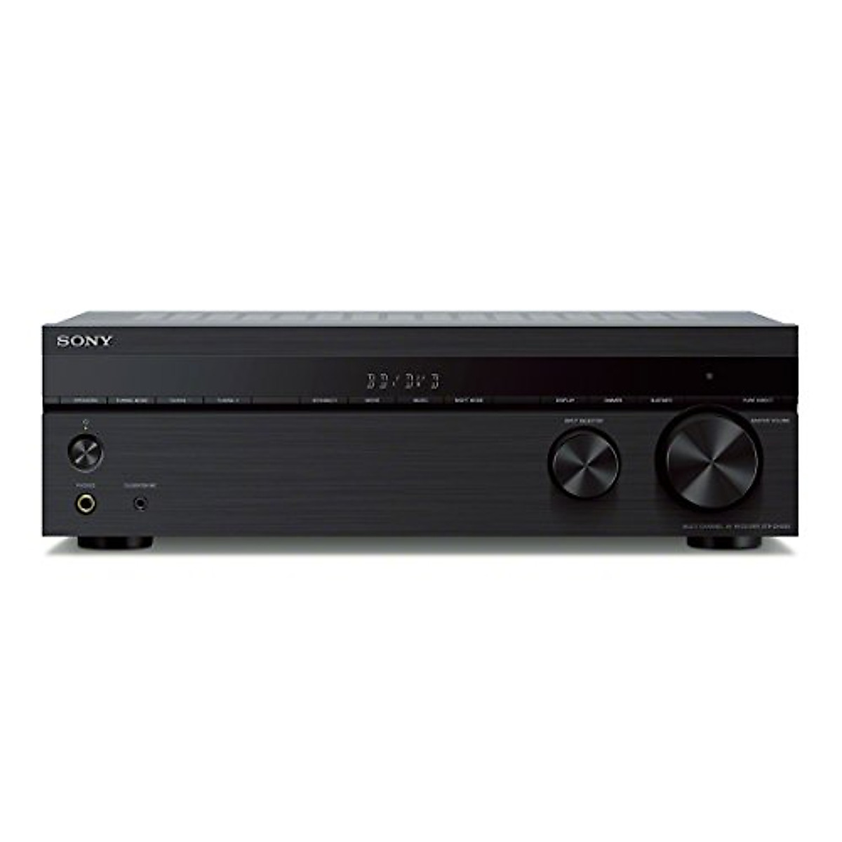 Sony STRDH590 5.2 Channel Surround Sound Home Theater Receiver: 4K HDR AV Receiver with Bluetooth,Black & SSCS3 3-Way Floor-Standing Speaker (Single) - Black & SACS9 10-Inch Active Subwoofer,Black