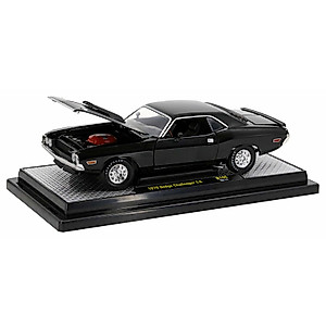 M2 Machines 1970 Challenger T/A Black Limited Edition to 5250 Pieces Worldwide 1/24 Diecast Model Car 40300-106A