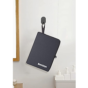 Kneejoys Bath Kneeler Pad Kneeling Pad Knee Pads for Women Knee Pads for Men Bath Kneeler Baby Bath Kneeler Kneeling Pad for Bathing Baby Garden Kneeling Pads Yoga Knee Cushion (Gray)