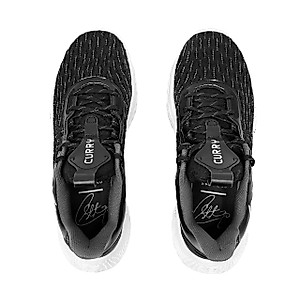 Under Armour Curry Flow 9 Team Basketball Shoes - Black - Men's Size 8 / Women's Size 9.5, Black/White