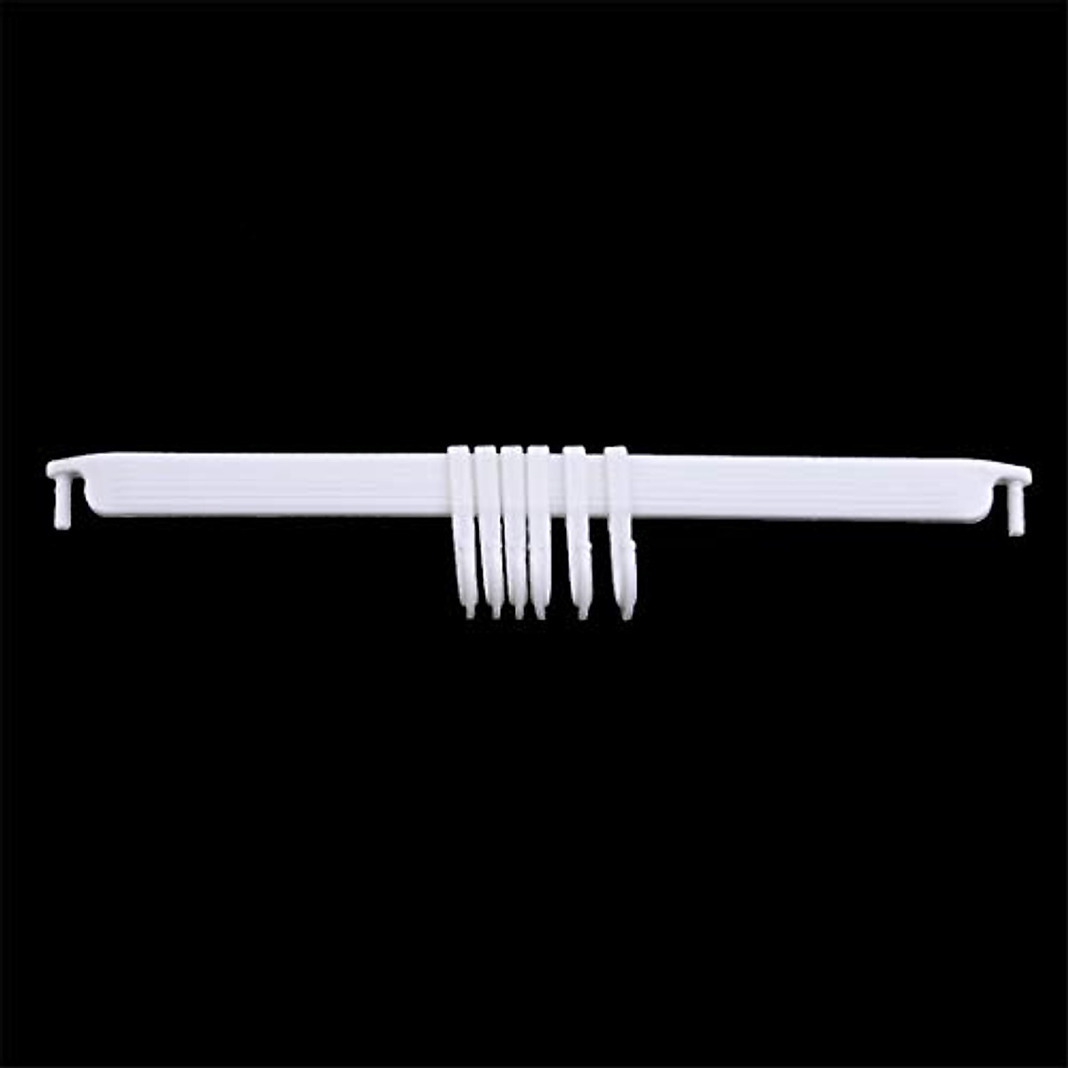 Idiytip 6 Row Waterproof Oilproof Strong Sticking Wall Hanger Corner Adhesive Hook Kitchen Bathroom Self Hooks Stick Home Decor,White