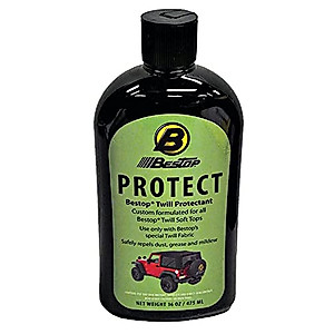 Bestop 1121700 16-oz. Black & Color Twill Fabric Protectant