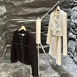 SUMECH Large Drying Rack Clothes Racks Drying Foldable Outdoor Camping Equipment Home Accessories Dormitory Pole Clothes Hanger Floor