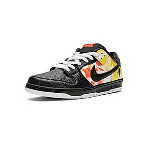 Nike Mens Sb Dunk Low Tie-Dye Rayguns 2019 - Black/Orange-flash Bq6832 001 Size - 10.5