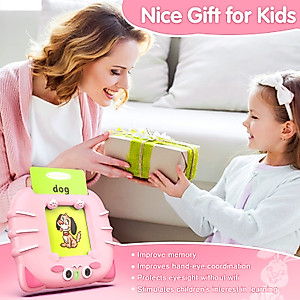 Toddler Flash Cards for 1 2 3 4 5 6 Year Old: Learning Toys for Toddlers 1-3 - Educational Toys Preschool Activities - Sight Words FlashCards - Speech Therapy Toys Autism Toys for Girl Boy Baby Kids