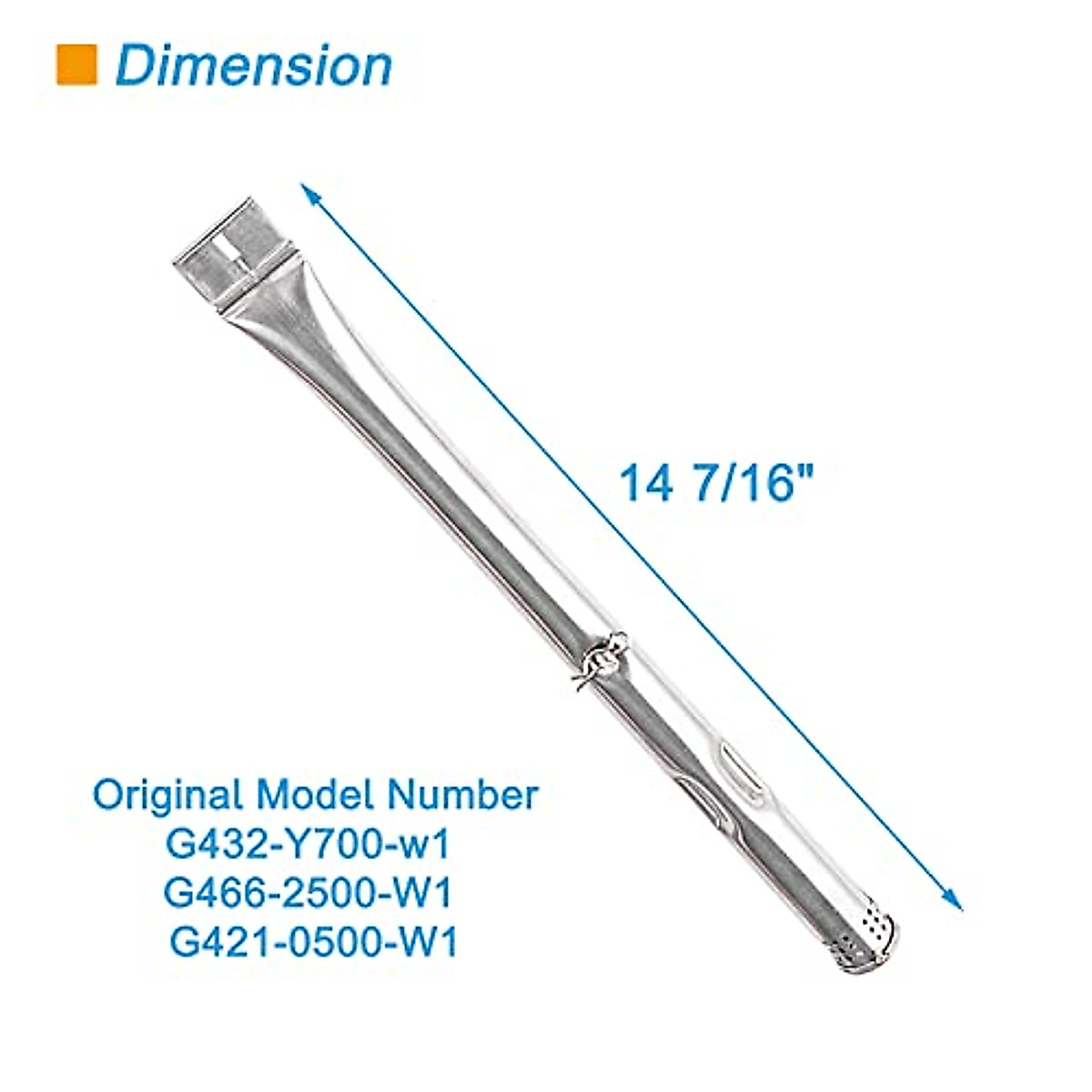 BBQration Replacement Parts Kit for Charbroil 463436214 463436213 461334813 461372517 463436413 Grill Parts for Charbroil 463436215 463439915 463439915 G432-0096-W1 G432-0078-W1