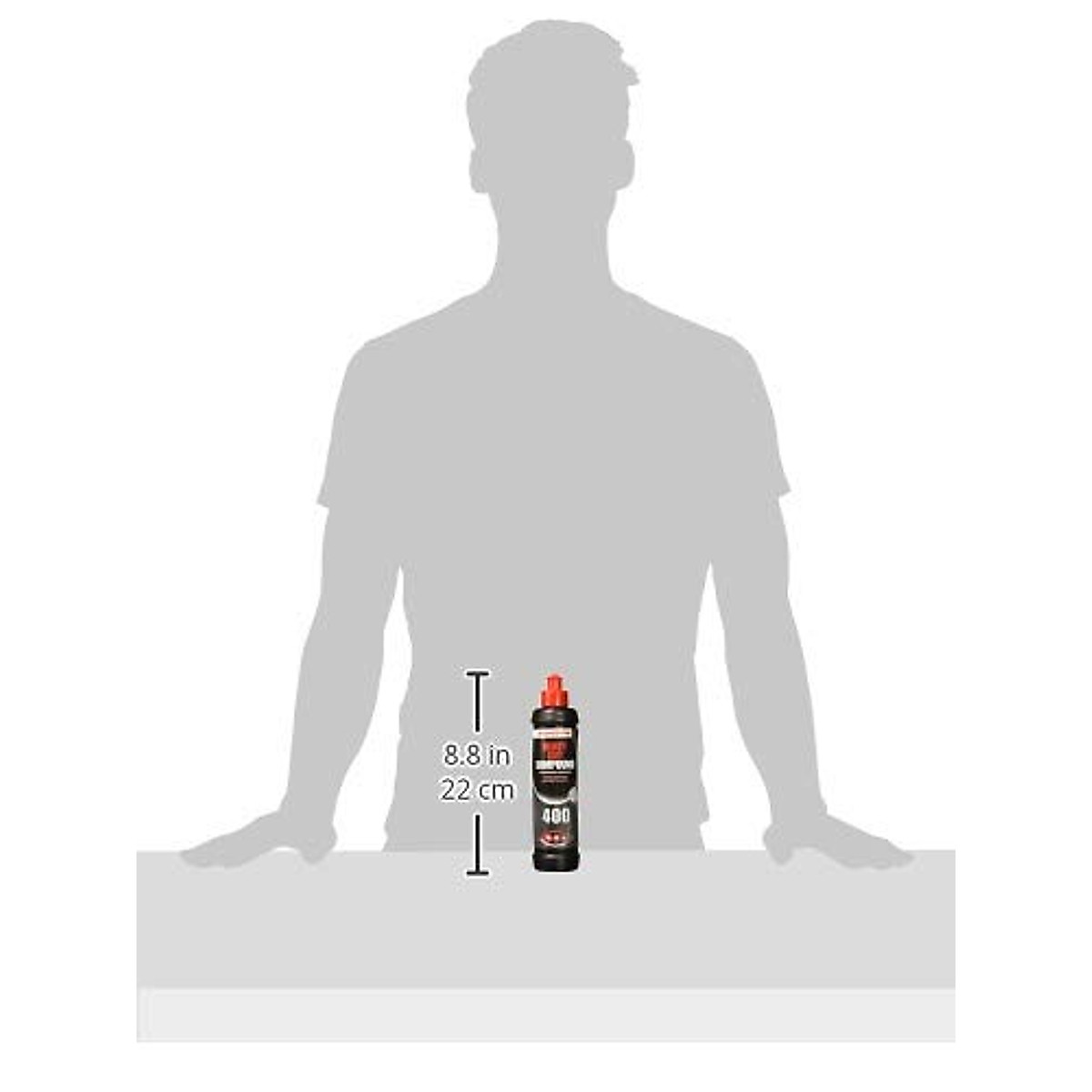 menzerna M-400-8 Heavy Cut Compound, 8 fl. oz, 1 Pack