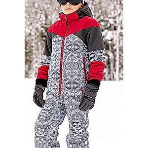 Arctix Kids Ronan Insulated Winter Jacket, Vintage Red, Medium