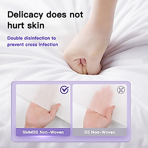 IVYEA 2 Pack Disposable Bedding Set,Disposable Bed Sheets for Travel,Hotel Essentials,Travel Essentials,with 2 Bed Sheet 2 Quilt Cover and 2 Pillowcase for Travel, Business Trip, Spa, Hotel