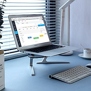 Toughened Glass Triangle Monitor Stand, Strong Load-Bearing Computer Monitor Riser, Laptop Corner Monitor Stand, Glass Screen Elevation Shelf