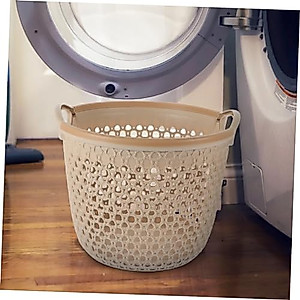 OFFSCH Woven Storage Basket Large Capacity Multi Use Organizer for Tabletop Sundries Laundry and Home Storage Versatile Woven Design for Stylish Organization